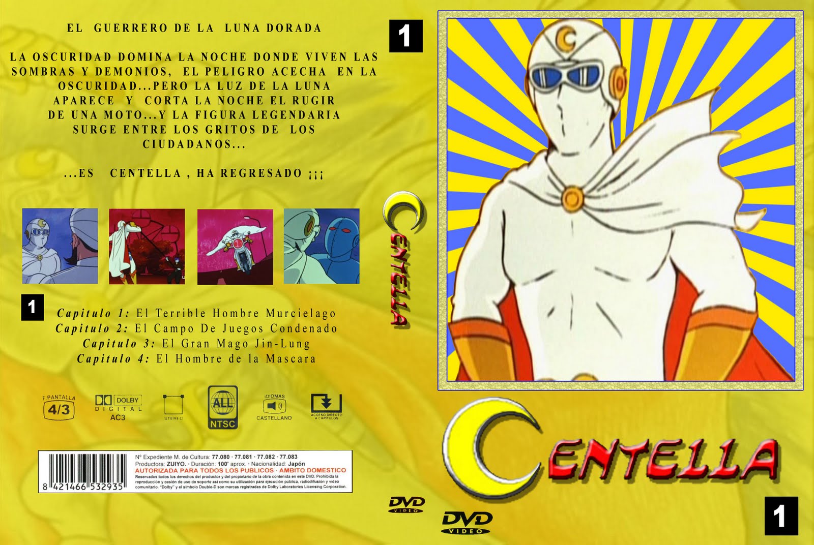 FULLRICKY78 " TODO PARA VER ": SERIE ANIME - CAPITAN CENTELLA